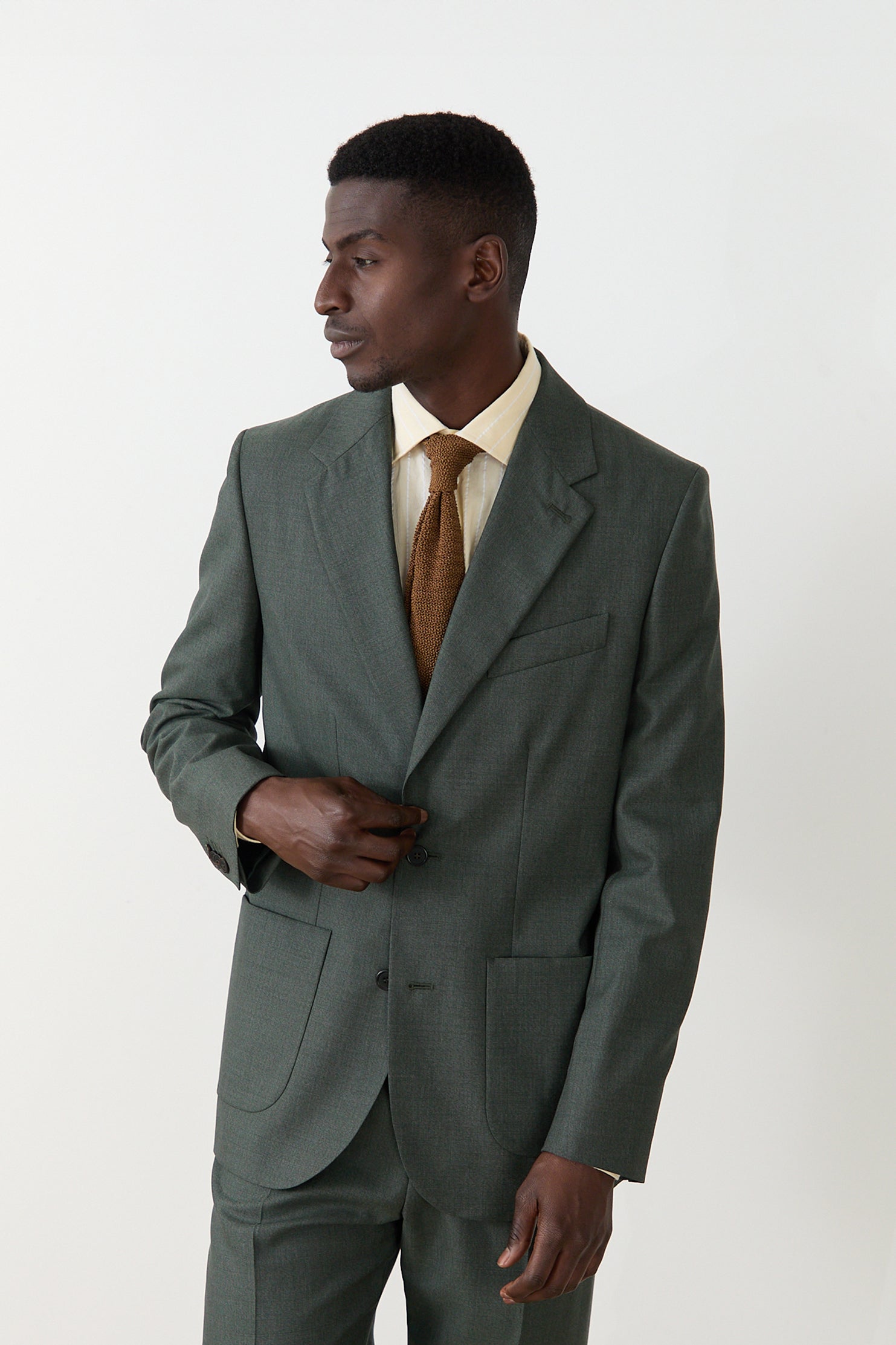 Bellagio jacket in green - Bonnegueule