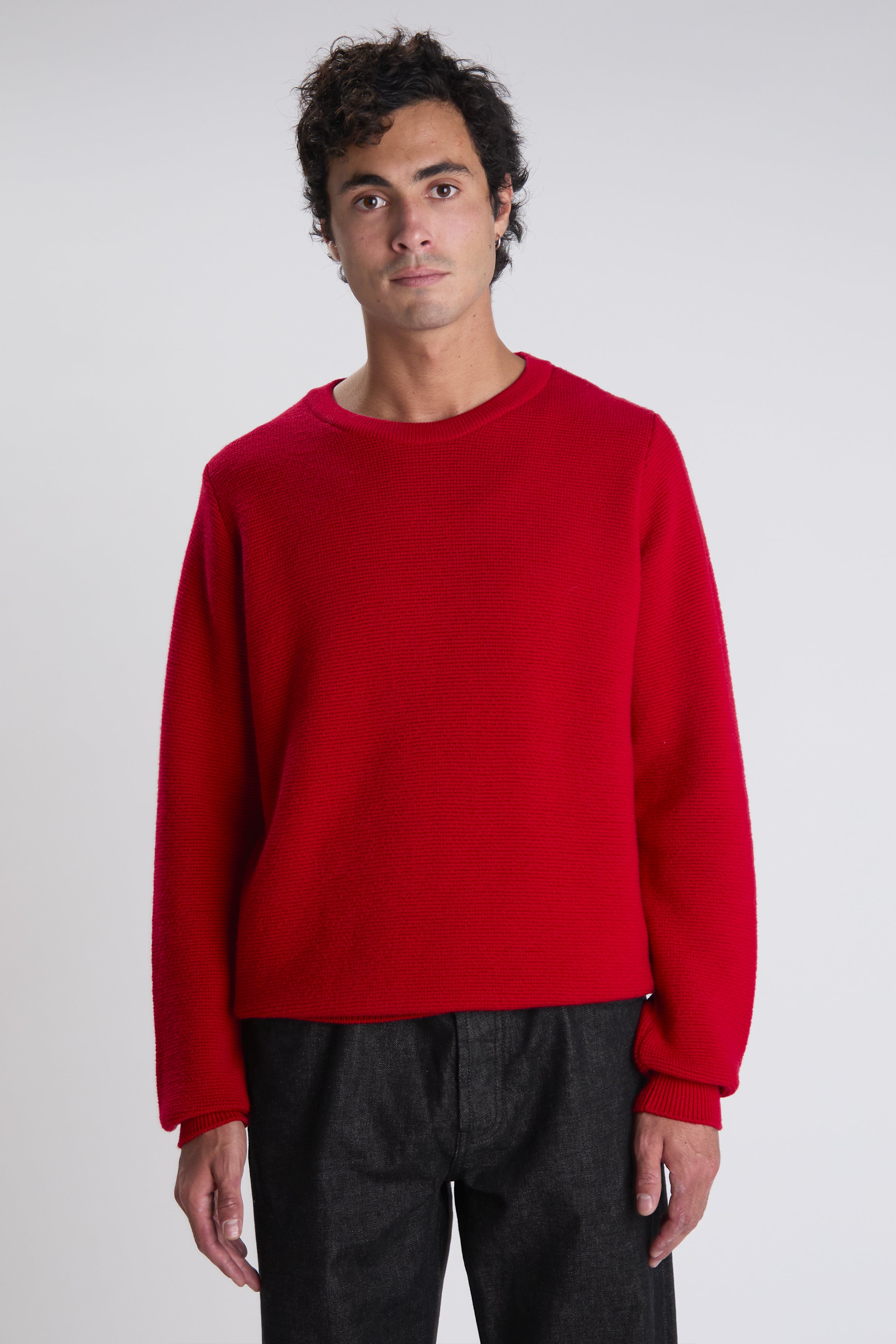 Pull Trevise rouge - Bonnegueule